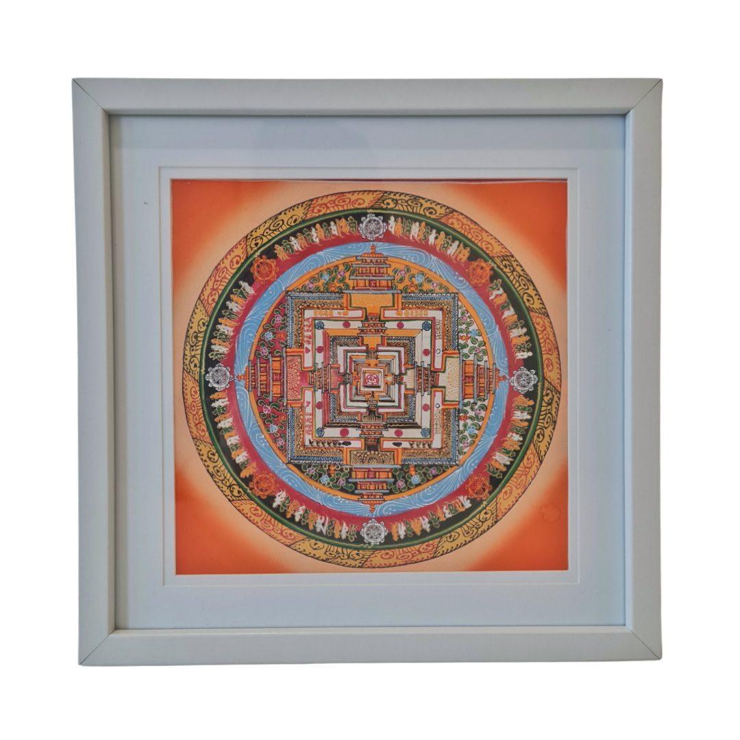 Focus Mandala Orange – Hand Kreation